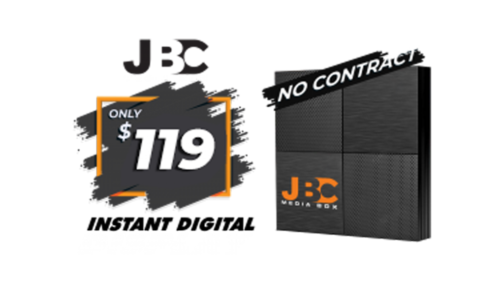 JBC Media Box – $119 no contracts